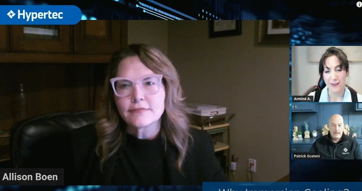 Hypertec Webinar with Allison: Why Immersion Cooling?